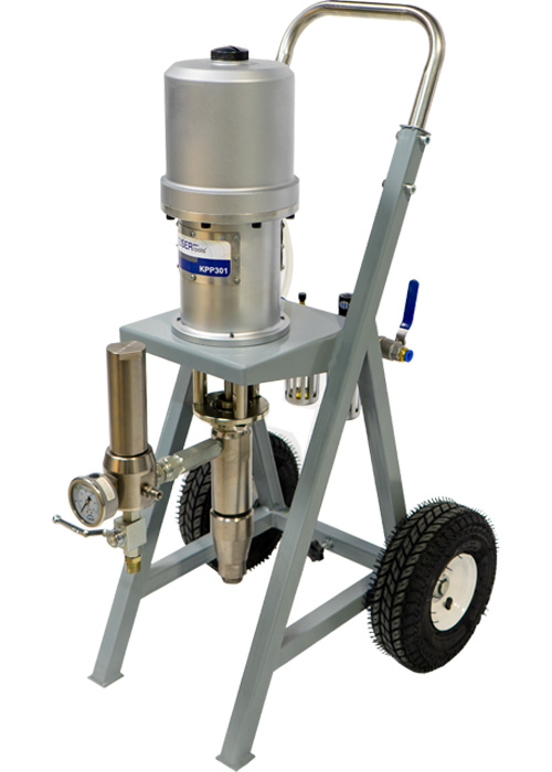 KEISERtools > Our Products > KPP301 Pneumatic Airless Machine